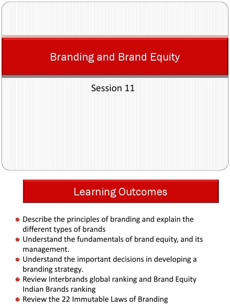 S 12 Branding | PDF | Brand | Economic Institutions