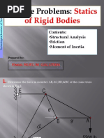 Statics of Rigid Bodies - Midterm Reviewer | PDF | Force | Slope