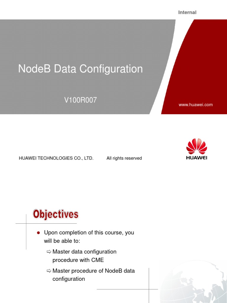 Nodeb Data Configuration: Internal | PDF | Asynchronous Transfer Mode ...