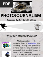 Photojournalism Handout | PDF | Composition (Visual Arts) | Communication