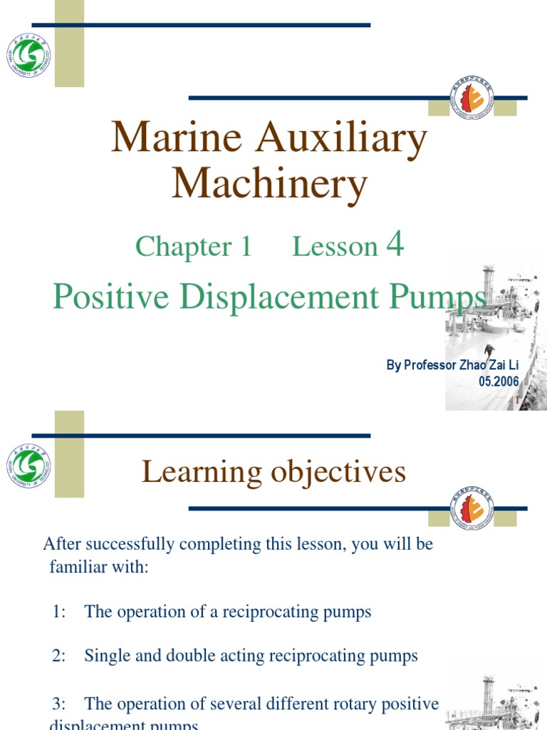 Positive Displacement Pumps Overview | PDF | Pump | Turbomachinery