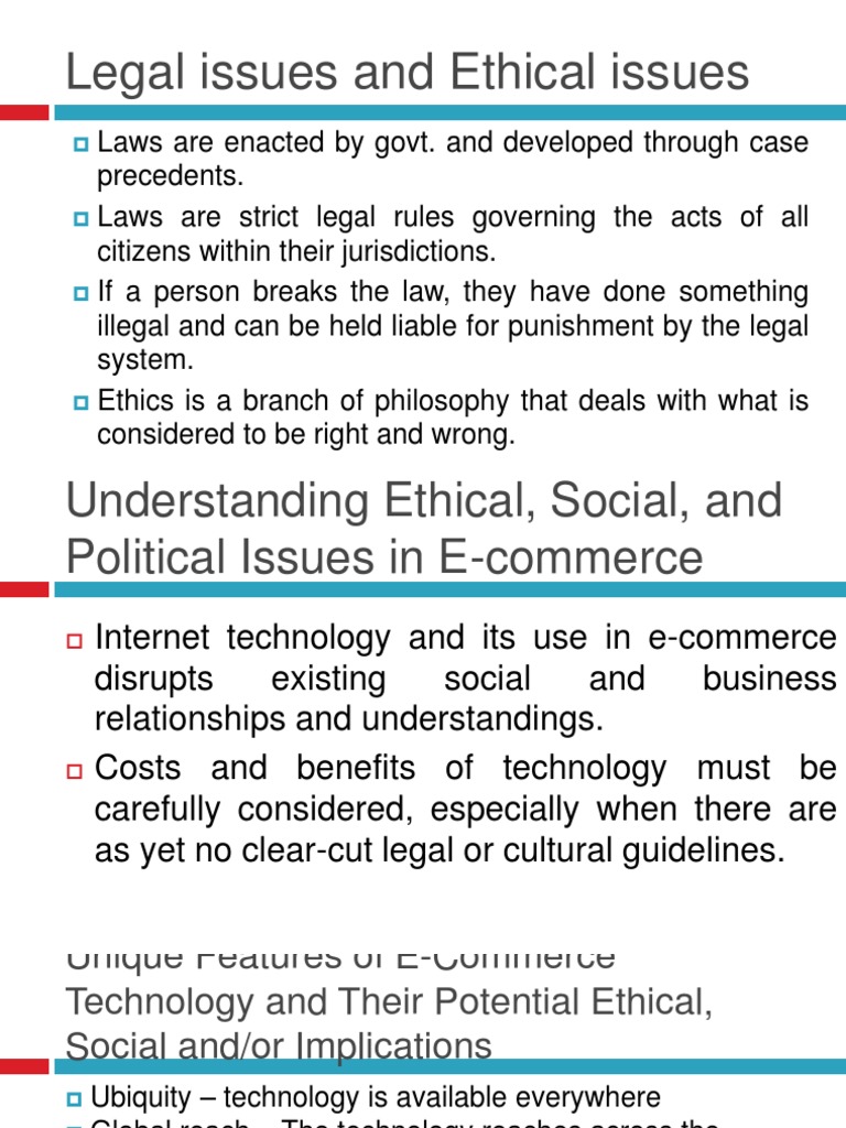 Legal Issues and Ethical Issues | PDF | License | Internet Privacy