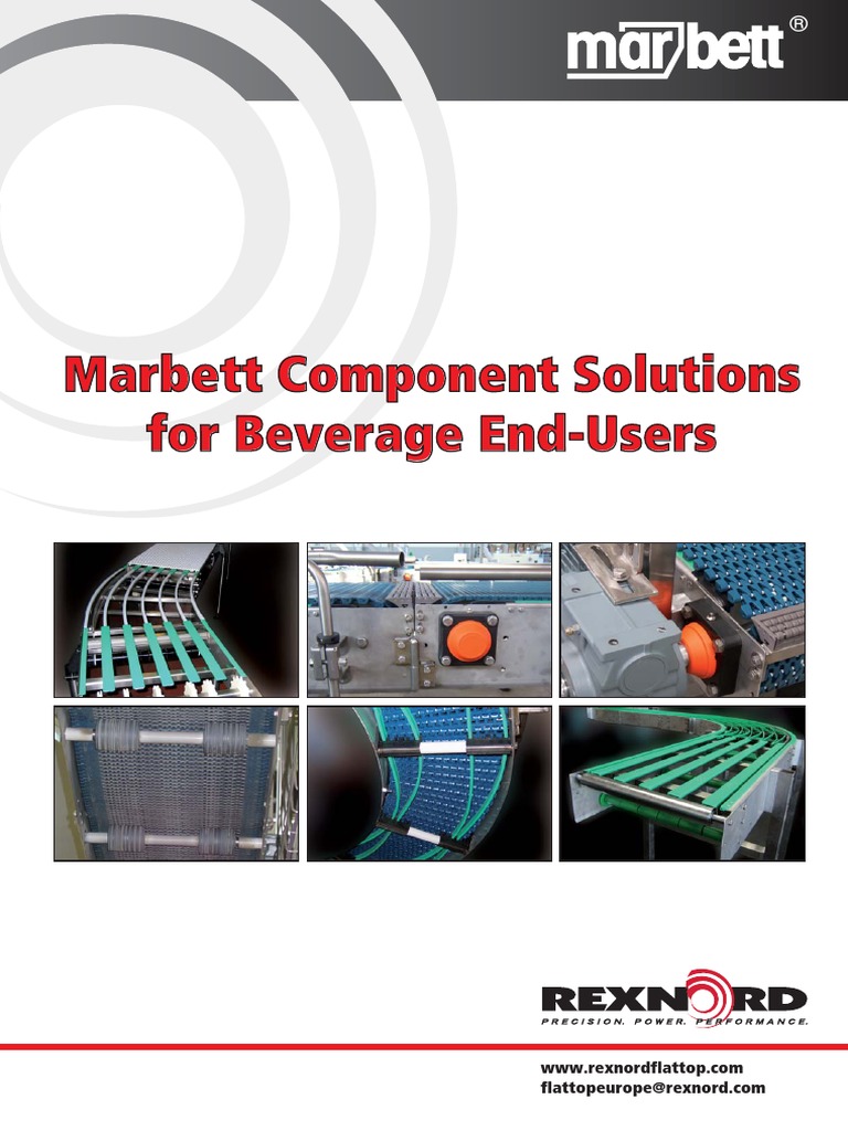 Marbett Component Solutions for Beverage | Bearing (Mechanical ...
