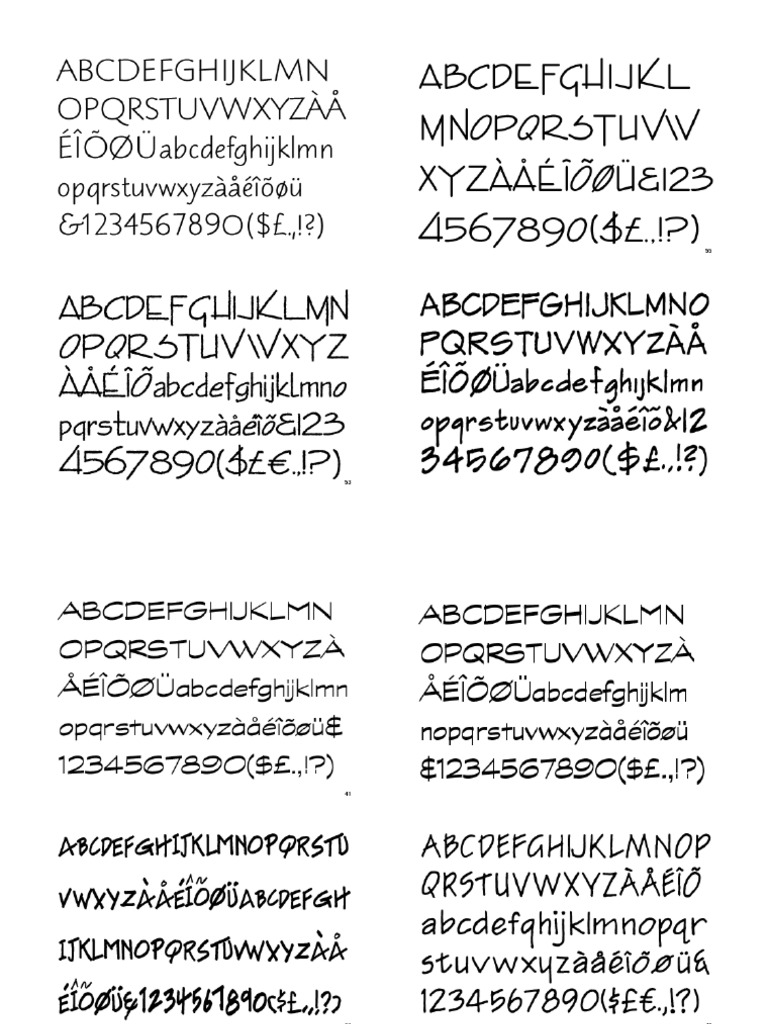 Architectural Lettering Practice Sheets