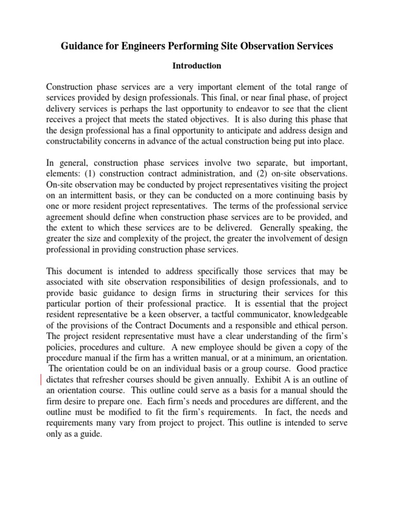 Guide Notes On Site Supervision | PDF | Safety | General Contractor