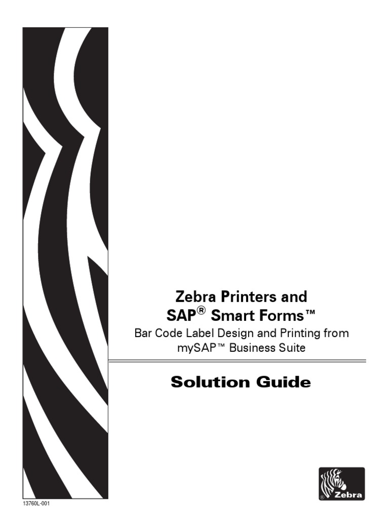 ZEbra Printer Sap | PDF
