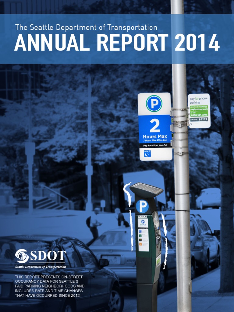 Seattle Paid Parking Occupancy Report | PDF | Parking | Human Resource ...