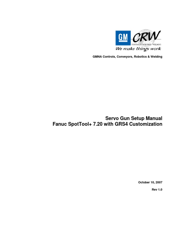 ServogunSetupUsersManual v1.0 | PDF | Servomechanism | Calibration