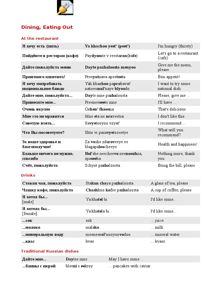Russian Vocabulary | PDF | Leisure | Business