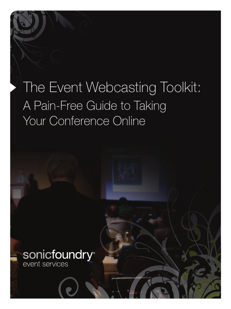 Event Webcasting Toolkit | PDF | Streaming Media | Video On Demand