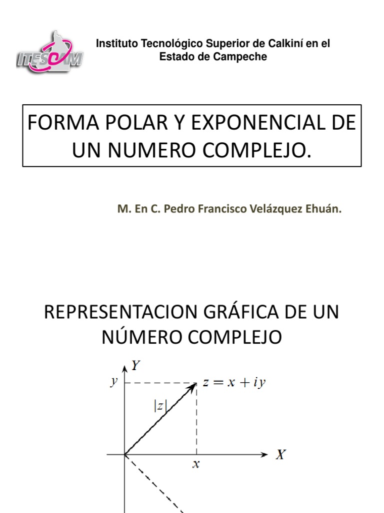 1-4 Forma Polar y Exponencial de Un Numero Complejo | PDF