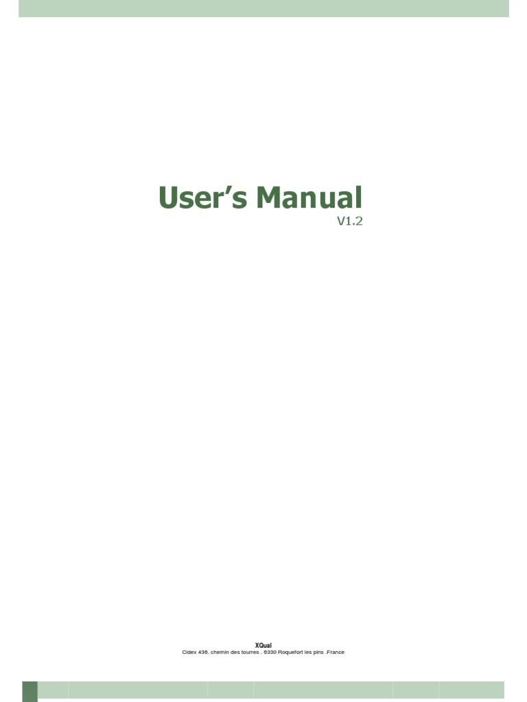 User's Manual | PDF | Information Technology | Computer Data
