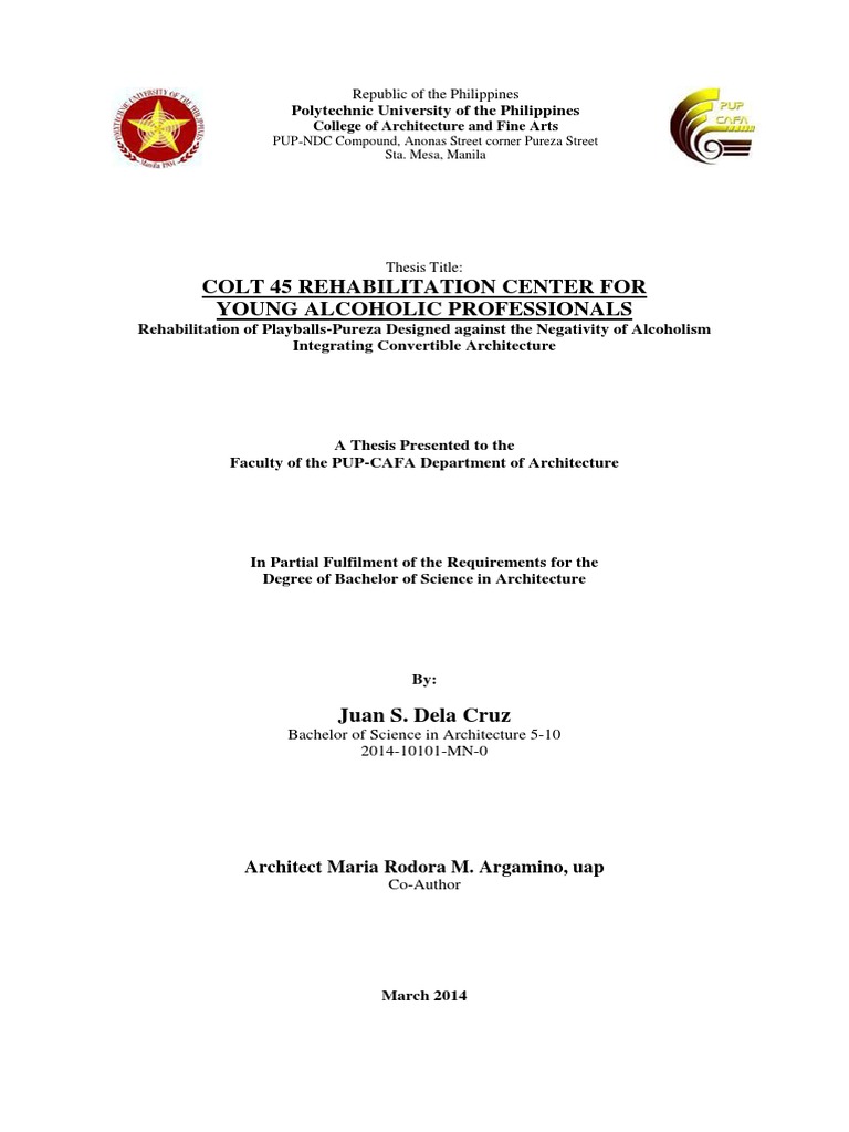 Thesis - Forms, Front Page | PDF | Thesis | Academia