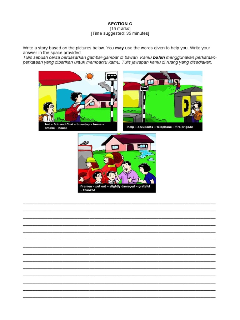 UPSR English (Section C) | PDF