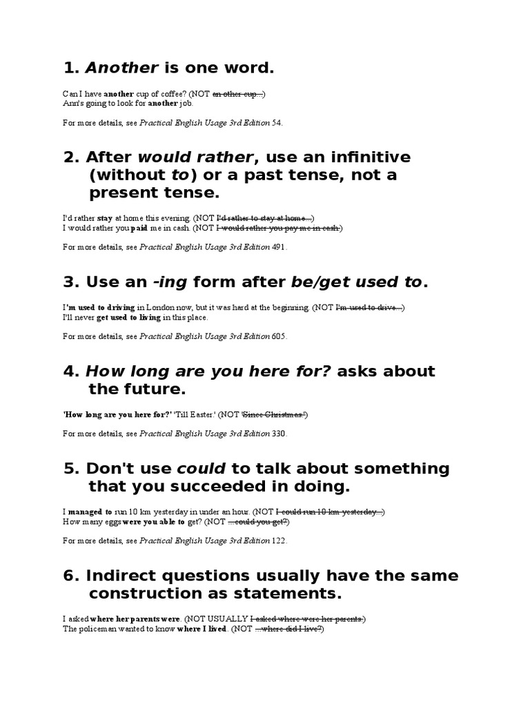 100 Golden Grammar Rules | PDF | Adjective | Vocabulary