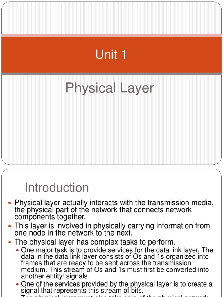 Understanding the Physical Layer in Networking | PDF | Radio ...