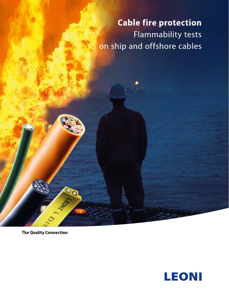 Fire Resistance Cable Test | PDF | Cable | Flammability