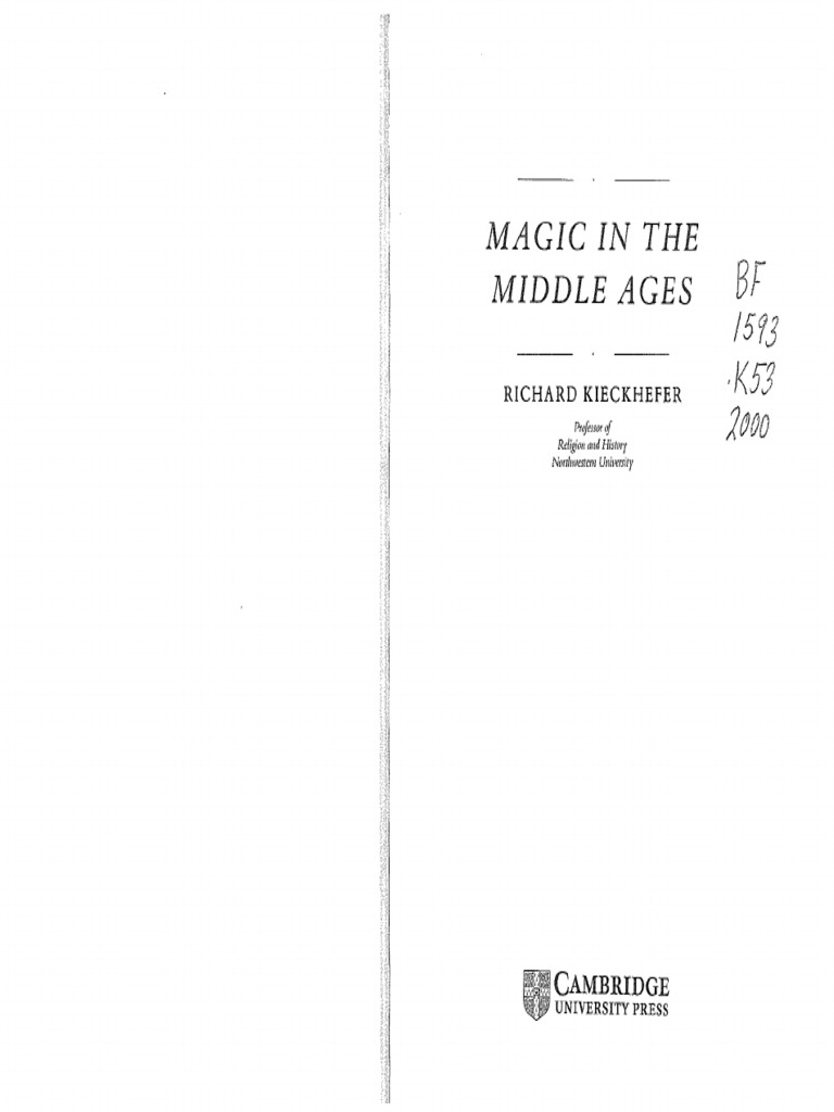 Magic in The Middle Ages | PDF