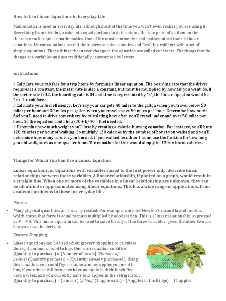 how-to-use-linear-equations-in-everyday-life-pdf-equations-profit
