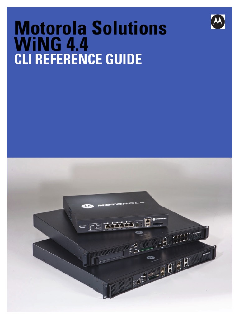 Motorola 4.4 CLI Reference PDF | PDF | Command Line Interface | Copyright