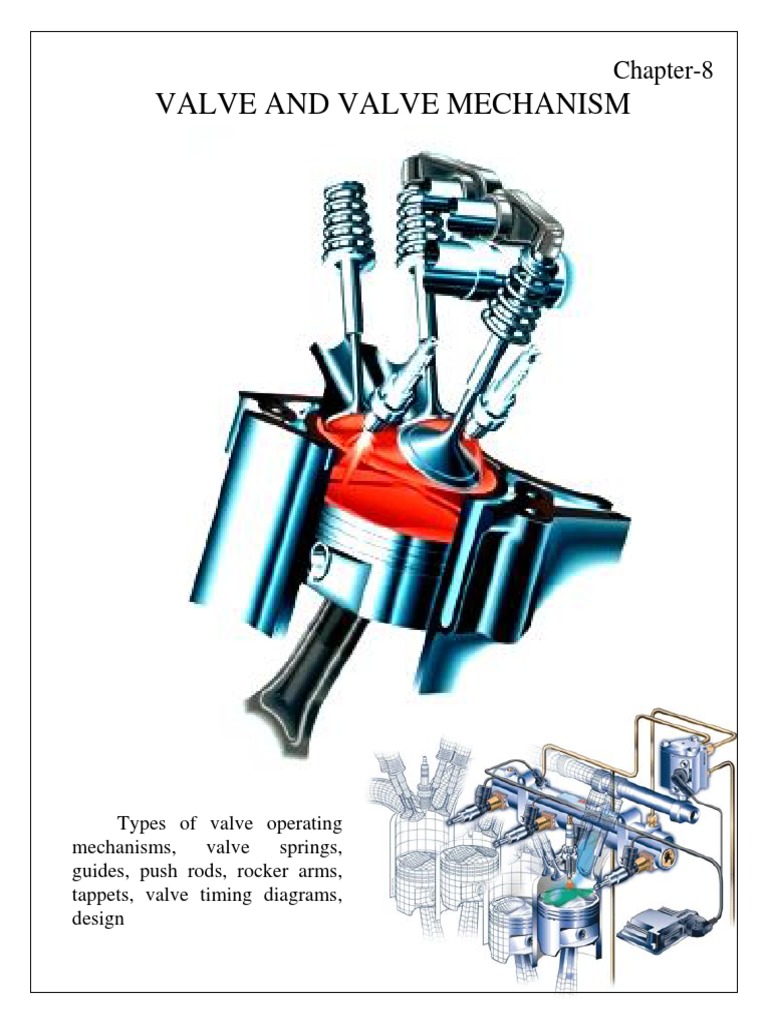Valva Mechanism | PDF | Steel | Internal Combustion Engine