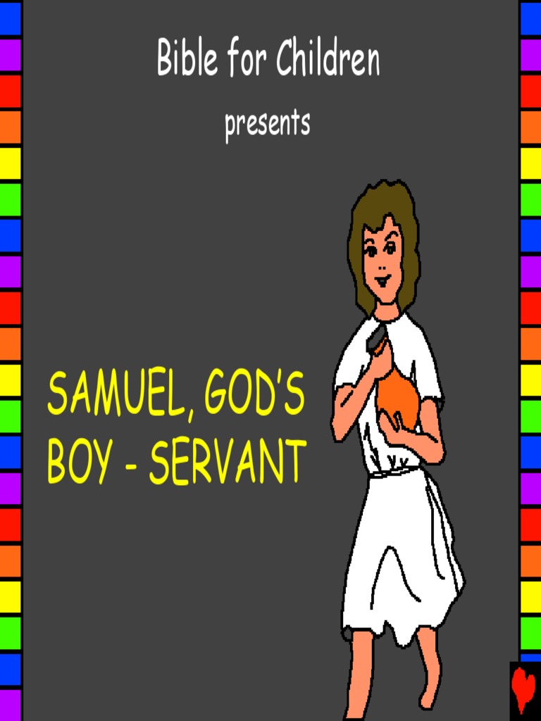 Bible For Children: Samuel, God'S Boy - Servant | PDF | Samuel | Ark Of ...