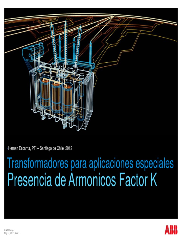 Transformadores Especiales Abb PDF | PDF | Transformador | Linealidad