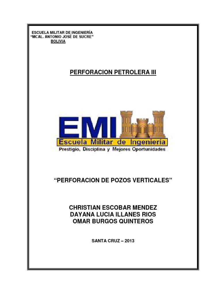 Perforacion de Pozo Vertical | PDF | Diamante | Science