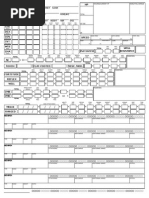 Pathfinder Character Advancement Chart | PDF