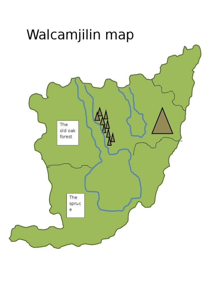 Walcamjilin Map: Central Village Guide | PDF