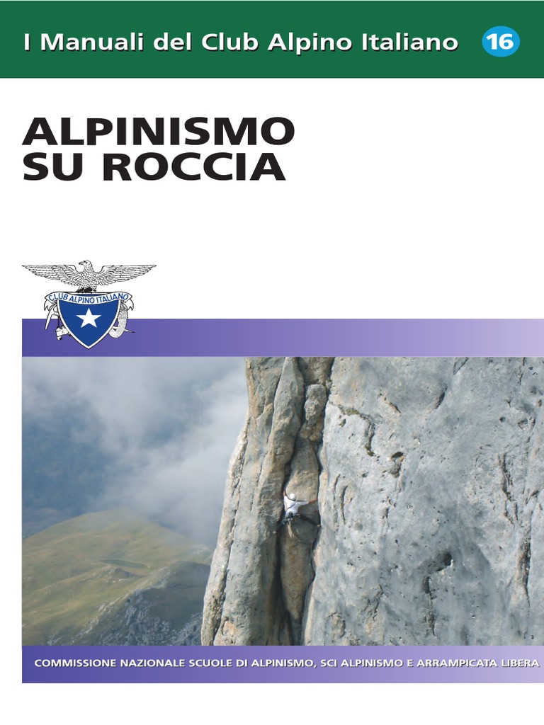 CAI Manuale Alpinismo Su Roccia | PDF