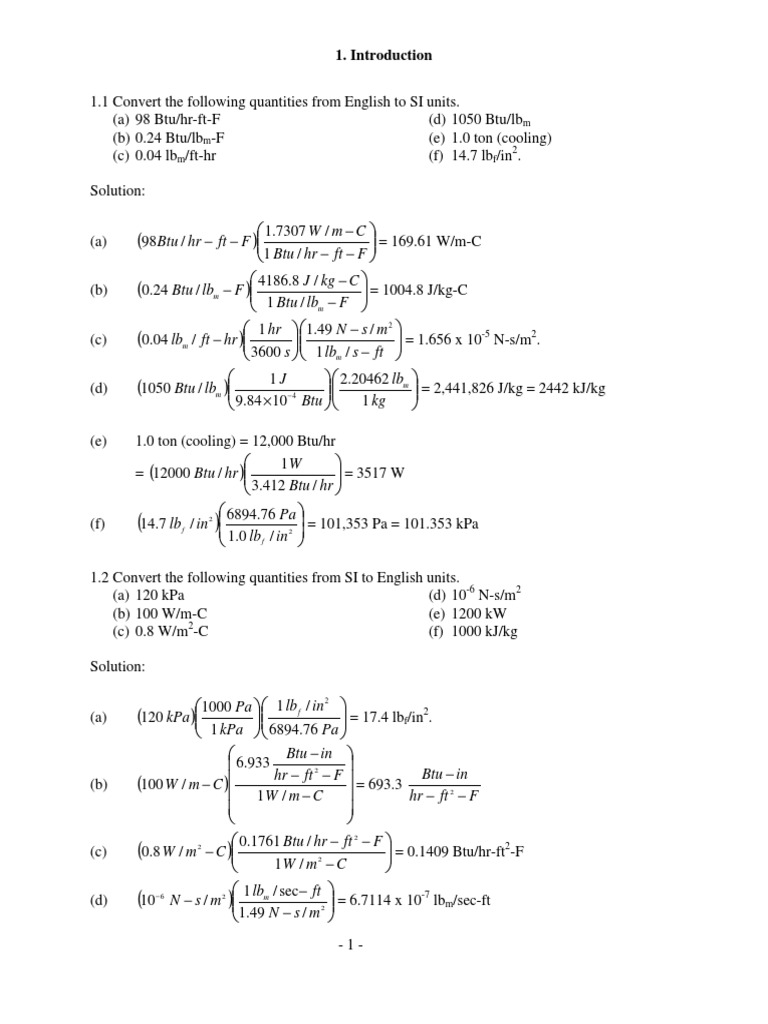 Chapter 1 | PDF | Pascal (Unit) | Pressure