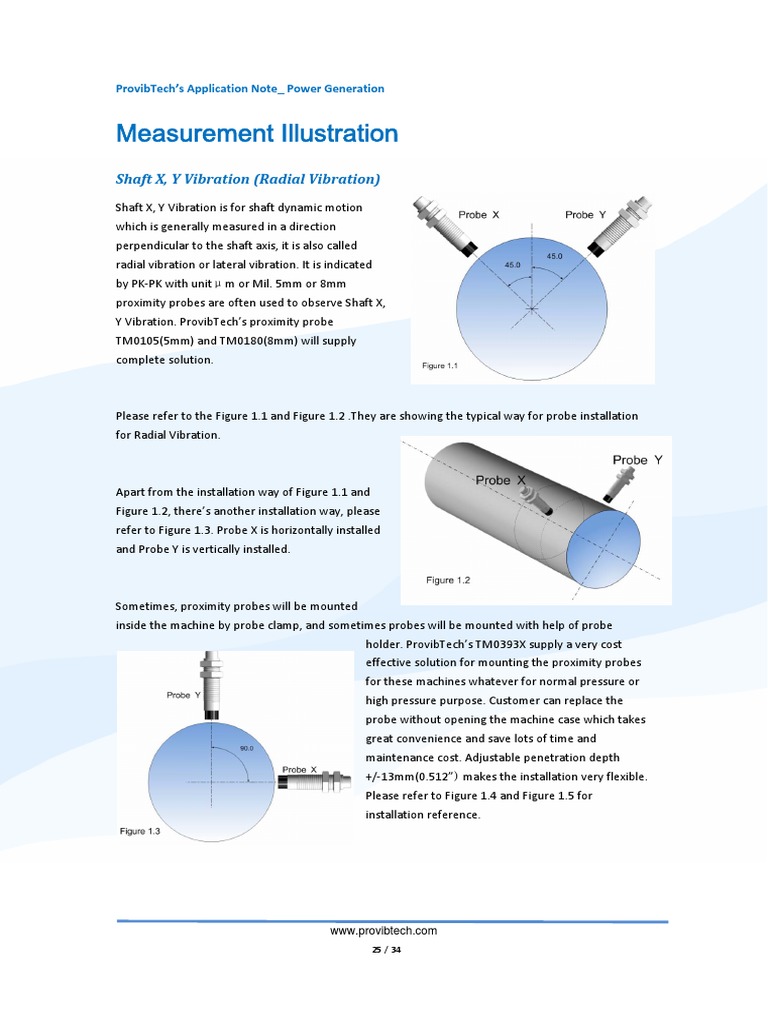 Shaft Vibration Measurement | PDF | Turbine | Thermal Expansion