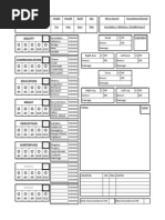Scion Character Sheet | PDF | Role Playing Games | Leisure