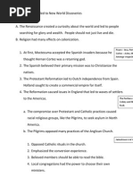 The American Pageant Chapter 2 | PDF | Jamestown, Virginia | English ...