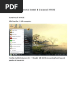 Langkah Langkah Install MYOB Accounting v18 ED | PDF | Karier & Perkembangan | Bisnis