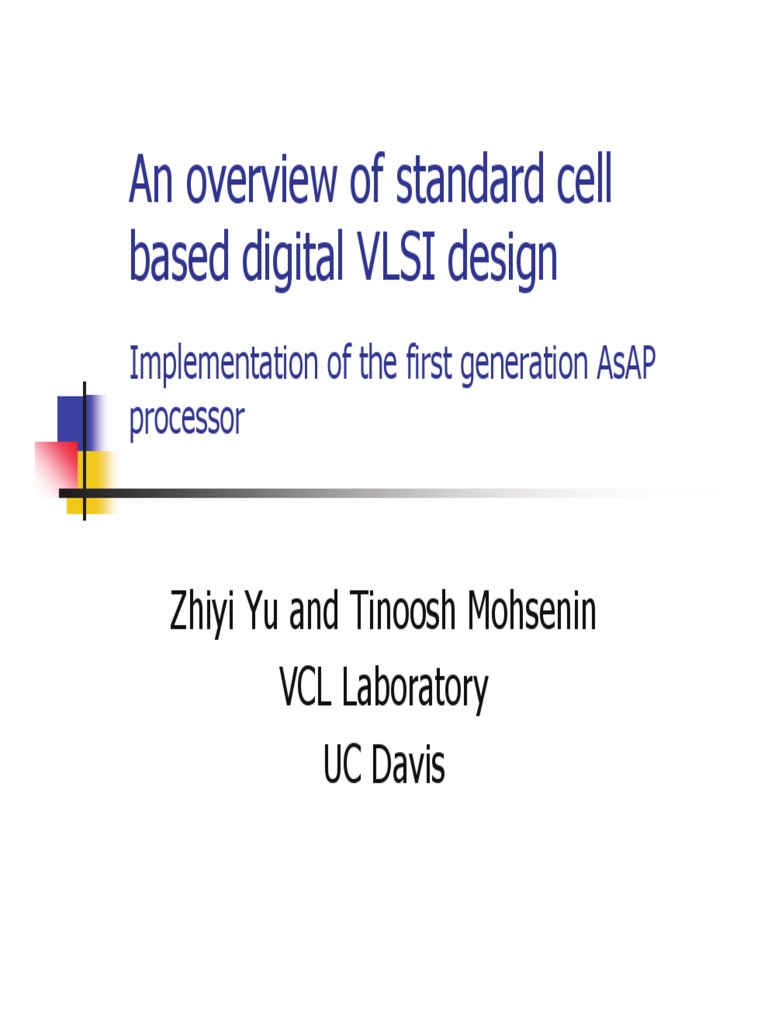 Handout STD Cell Design | PDF | Electronic Design Automation | Design