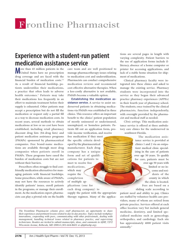 Frontline Pharmacist | PDF | Pharmacy | Pharmaceutical Drug