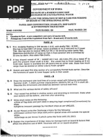 Synergy Deck Cadet Exam Question Paper | PDF | Ships | Rudder