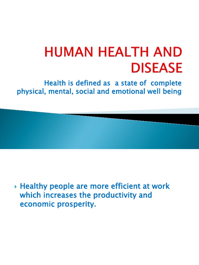 Human Health and Disease | PDF | Adaptive Immune System | Immune System