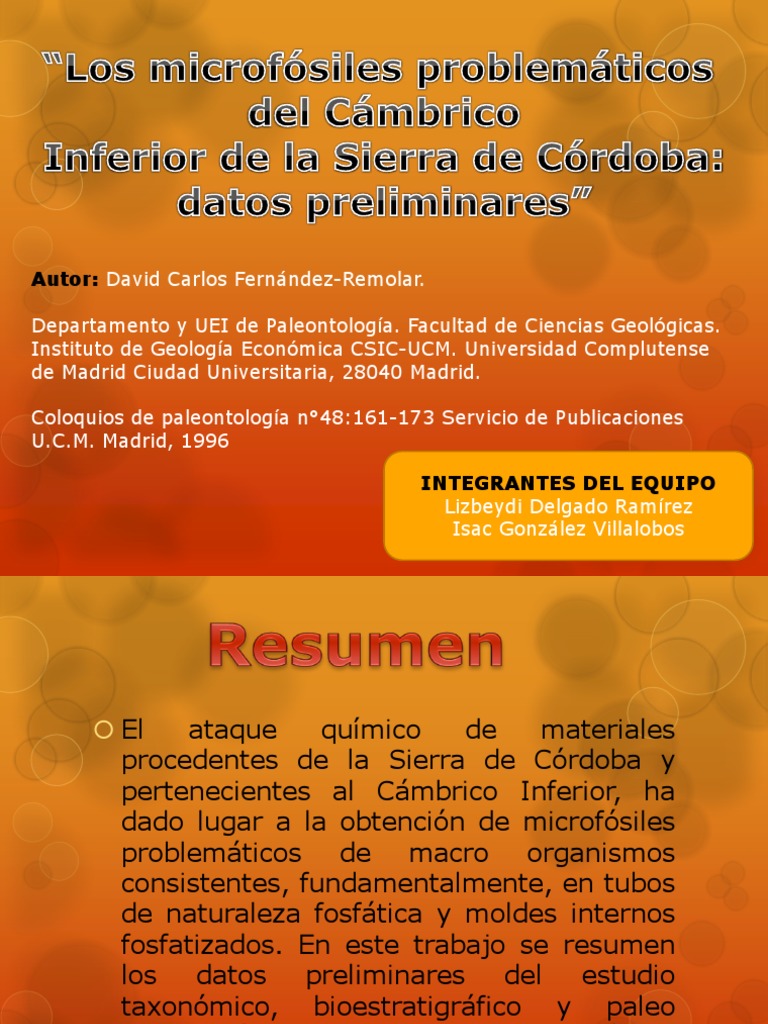 Articulo Microfosiles | PDF | Fósil | Paleontología