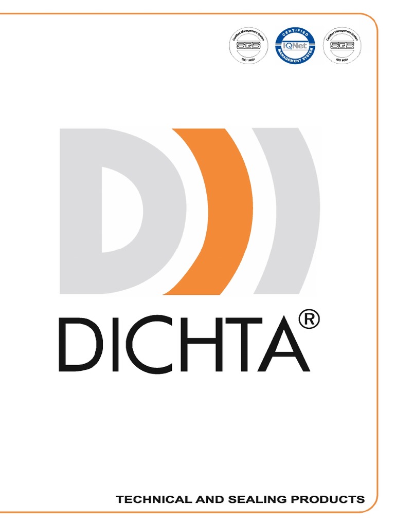 Dichta Catalogue | PDF | Bearing (Mechanical) | Stainless Steel