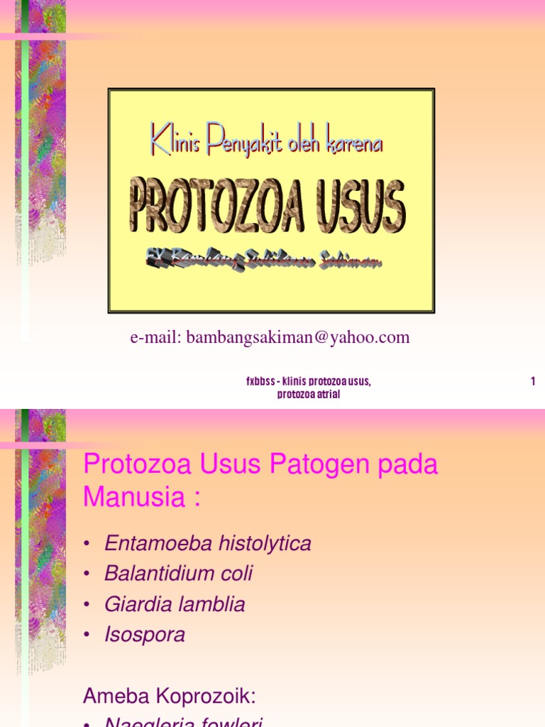 Klinis Protozoa Usus | PDF