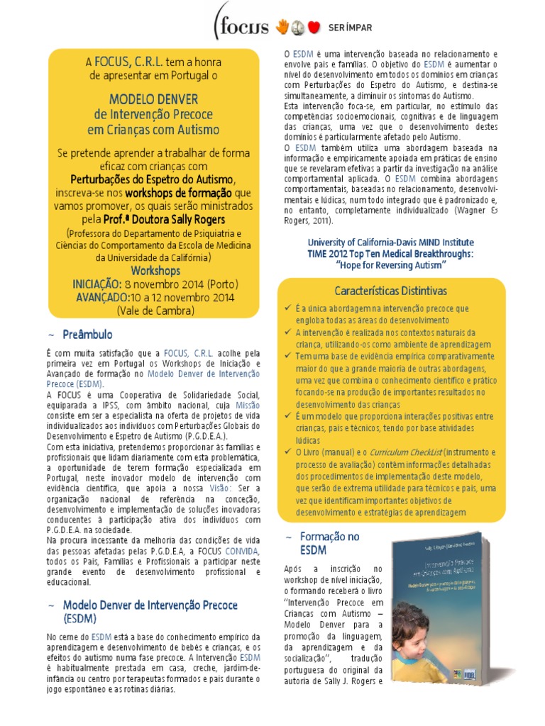 ESDM.pdf | Autismo | Aprendizado