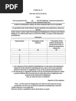 Form Xxvi (Muster Roll) | PDF