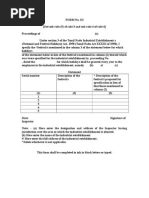 Muster Roll Format for Labour Records | PDF