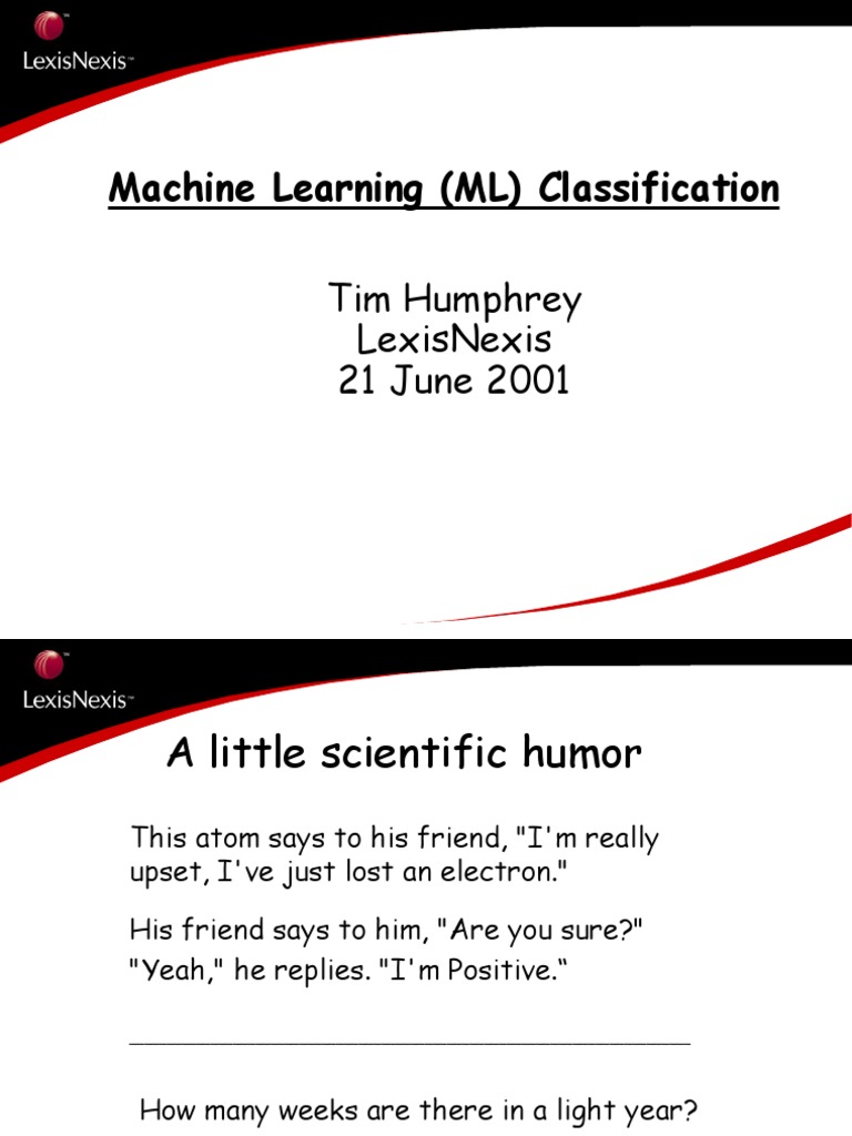 Machine Learning Document Classification Guide | PDF | Computers
