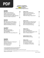 UP Diliman BS Biology Curriculum Overview | PDF | Microbiology | Biology