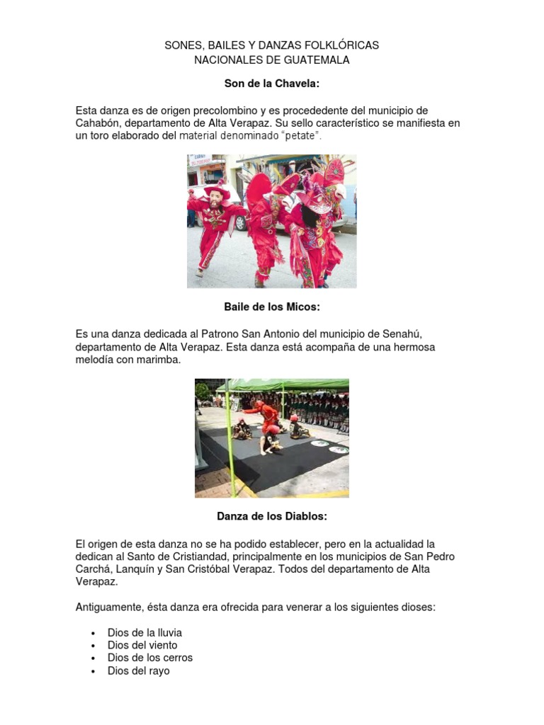 Danzas De Guatemala Ilustrado Descargar Gratis Pdf Personas