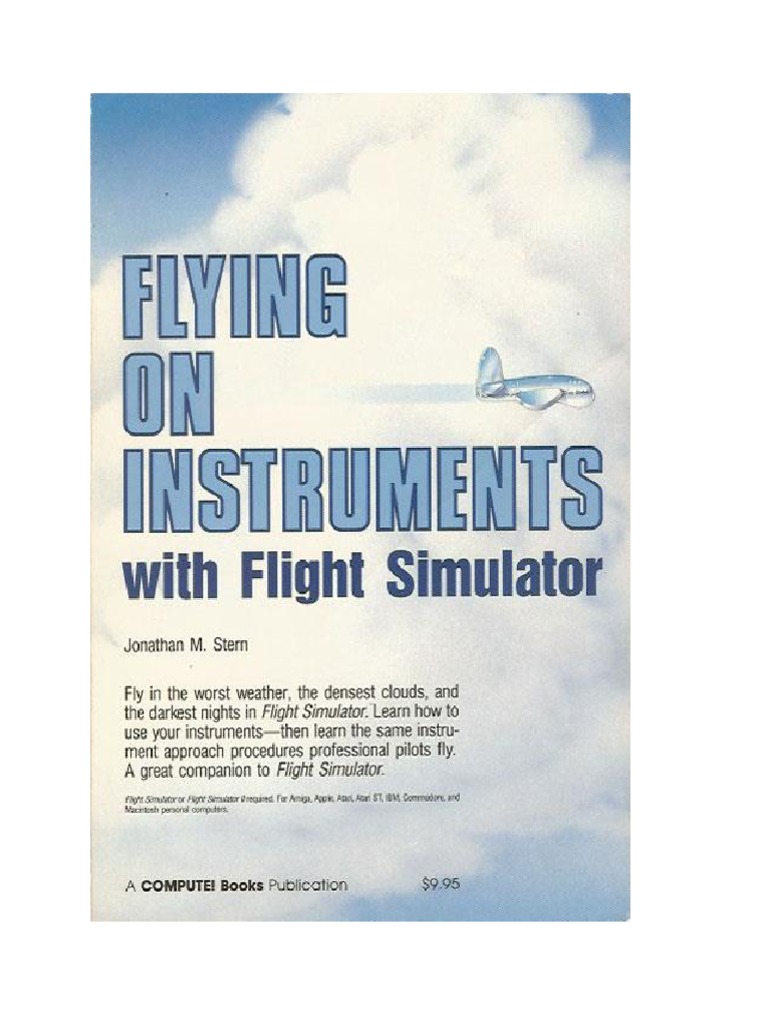 Flying On Instruments With Flight Simulator-No Charts | PDF ...